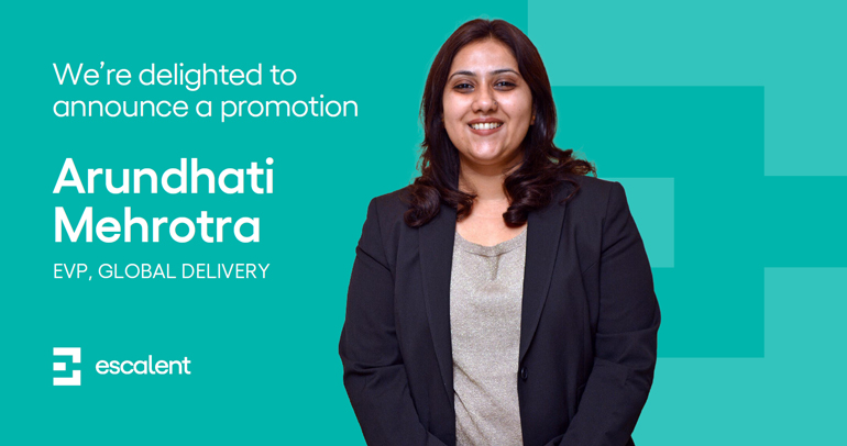 Escalent | Arundhati Mehrotra Promoted to EVP, Global Delivery